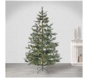 STERLING Grand 7.5ft Prelit Hard Needle Christmas Tree B Y Co - One-color