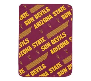 PEGASUS SPORTS Ncaa Slanted Half Stripe Wordmar Blanket - One-color