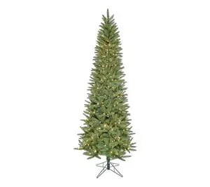 CHRISTMAS TIME 6.5 Ft. Windsor Pine Slim Artifi Cial Christmas - One-color