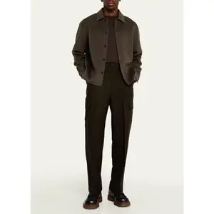 FRAME Double-face Wool Overshirt