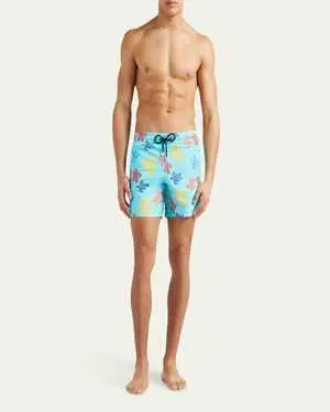 Vilebrequin Multi Turtle-print Swim Shorts