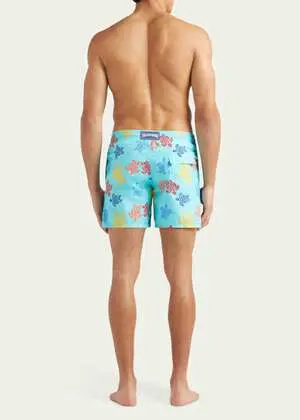 Vilebrequin Multi Turtle-print Swim Shorts