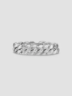 David Yurman Curb Chain Bracelet In Sterling 18mm