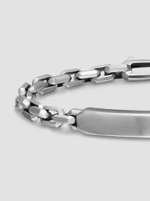 David Yurman Streamline Id Bracelet In Sterling 6.7mm