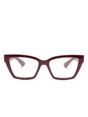 Gucci Cat-eye Glasses - Red