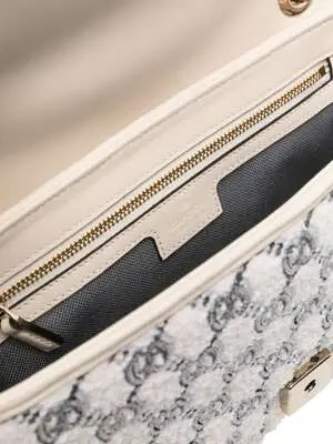 Gucci Small Gg Marmont Shoulder Bag - White