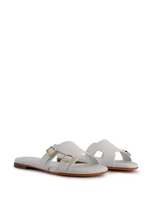 Santoni Didi Slides - White