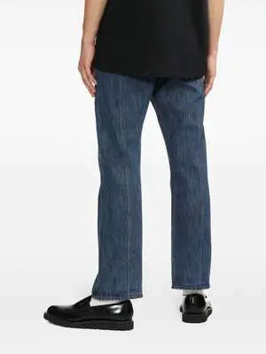 WESTFALL Graphic Print Straight Leg Jeans