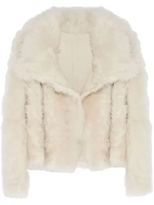 YVES SALOMON Cropped Leather Jacket