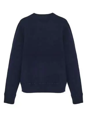 YVES SALOMON Two-tone Knit Jumper
