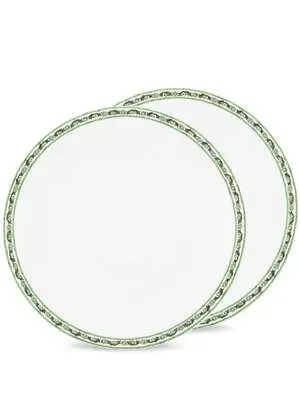 Dolce & Gabbana Maiolica-trim Plates - White