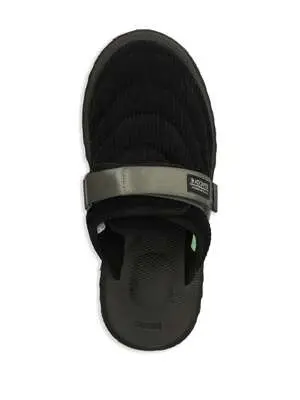 Suicoke Touch-strap Slides - Black