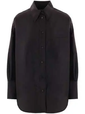 Alberto Biani Silk Shirt - Black