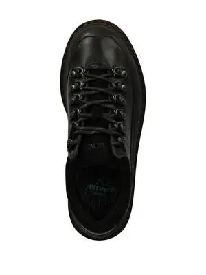 Diemme Cornaro Gomma Leather Low-top Sneakers - Black