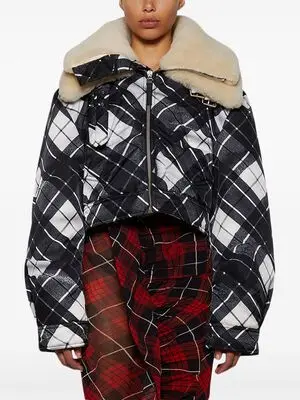 Jean Paul Gaultier Layered Tartan Jacket