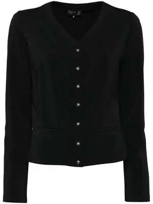 AGNÈS B. V-neck Long-sleeves Cardigan
