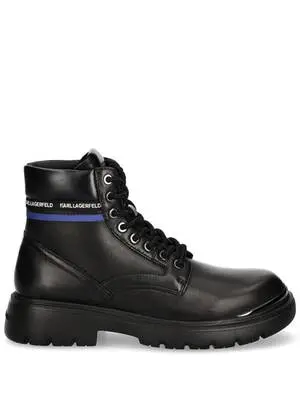 Karl Lagerfeld Criss-cross Boots For Men