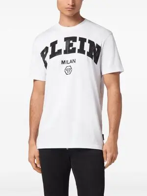 Philipp Plein College T-shirt - White