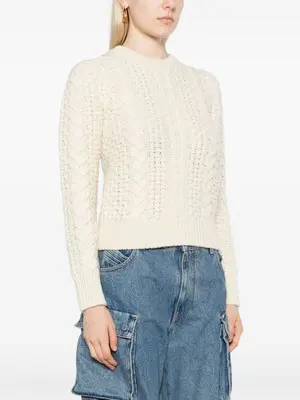 Isabel Marant Étoile Otilia Cable-knit Sweater