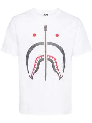 A BATHING APE® Shark T-shirt - White