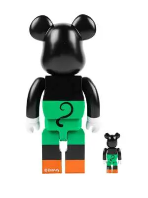 MEDICOM TOY X Mickey Mouse 1930s Poster Be@rbrick 100% And 400% Figure Set - Black