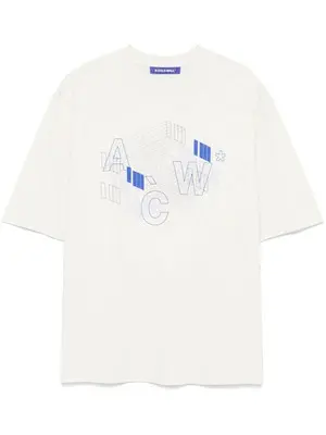 A-COLD-WALL* Schematic T-shirt - Neutrals