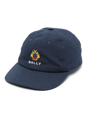 Bally Logo-patch Baseball Cap - Blue