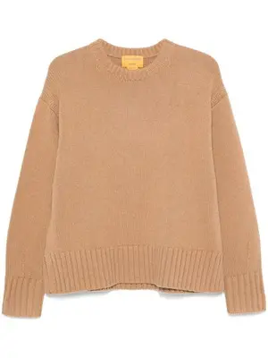 Guest In Residence Cozy Crew Sweater - Brown