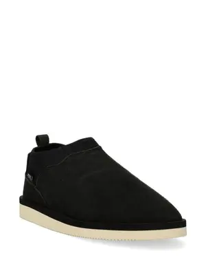 Suicoke Suede Slippers - Black