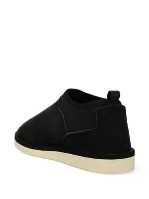 Suicoke Suede Slippers - Black