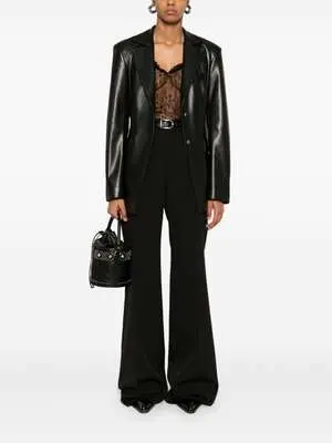 Ermanno Scervino Wide Leg Trousers - Black