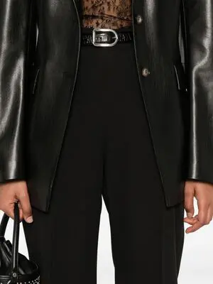 Ermanno Scervino Wide Leg Trousers - Black