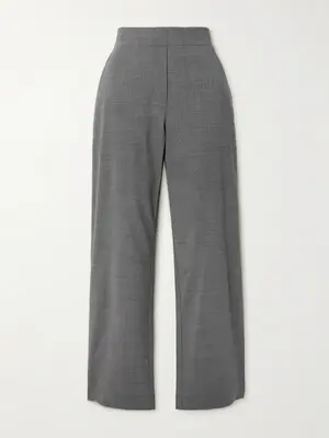 LESET Jane Stretch-wool Straight-leg Pants