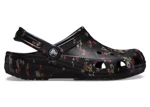 CROCS Classic Floral Clogs