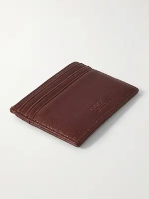 Polo Ralph Lauren Heritage Logo-debossed Full-grain Leather Cardholder