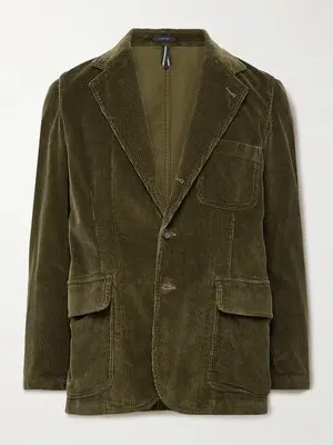 Men's Green Corduroy