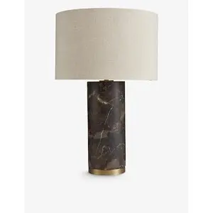 SOHO HOME Remi 180 House-inspired Marble Table Lamp - Brown
