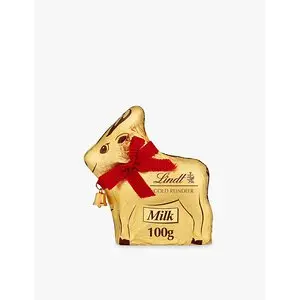 LINDT Gold Reindeer Milk Chocolate 100g