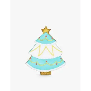 BISCUITEERS Christmas Tree Gingerbread Iced Biscuit 20g - One-color