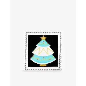 BISCUITEERS Christmas Tree Gingerbread Iced Biscuit 20g