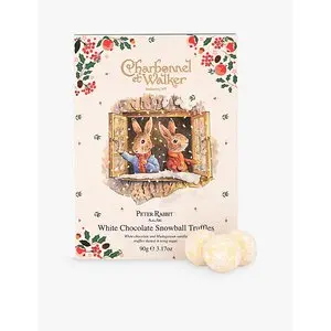 CHARBONNEL ET WALKER Peter Rabbit Snowball White Chocolate And Madagascan Vanilla Truffles 90g - One-color