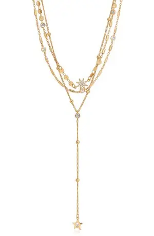 Ettika Forever Falling Multichain Necklace