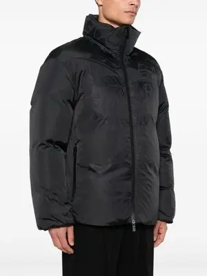 Burberry Equestrian Knight Padded Jacket - Black
