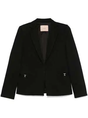 TWINSET Oval T-logo Blazer