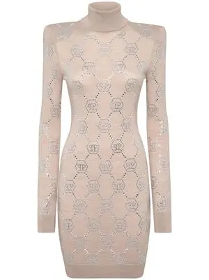 Philipp Plein High Neck Cocktail Dresses