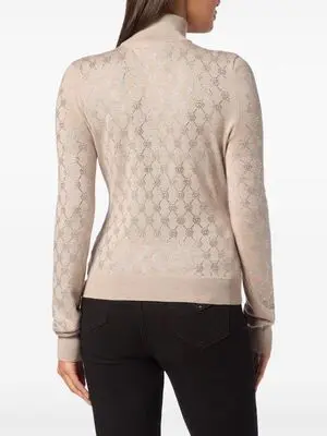 Philipp Plein Monogram Crystal-embellished Sweater