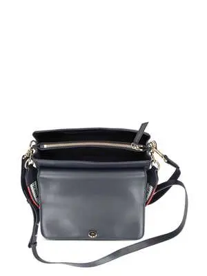 Tommy Hilfiger Embossed Logo Shoulder Bag