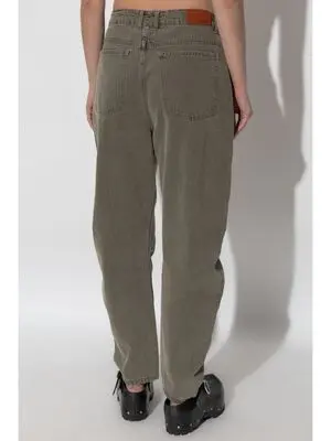 HALFBOY Tapered Denim Jeans - Grey