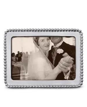 MARIPOSA Beaded 4x6 Picture Frame