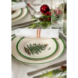 SPODE Christmas Tree 4-piece Dinnerware Place Setting